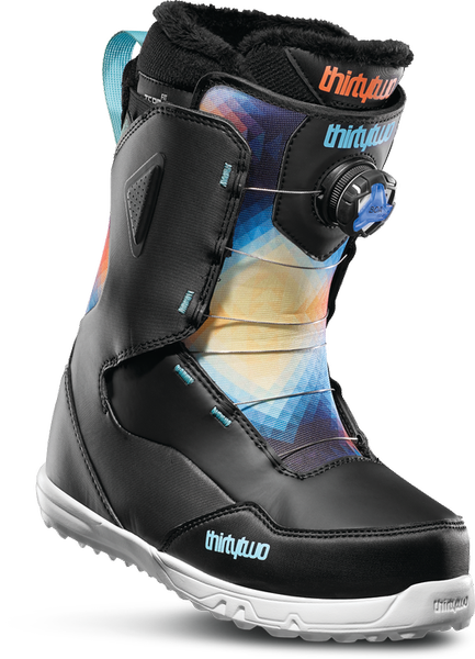 DAMSKIE BUTY SNOWBOARDOWE THIRTYTWO 19/20 ZEPHYR BOA Black/Blue/White | MARKI \ ThirtyTwo BUTY ...