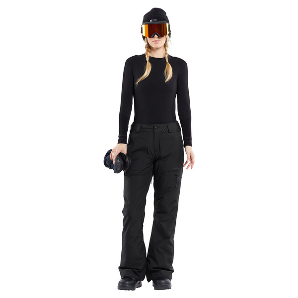 DAMSKIE SPODNIE SNOWBOARDOWE VOLCOM KNOX INS GORE TEX Black 2024 ...
