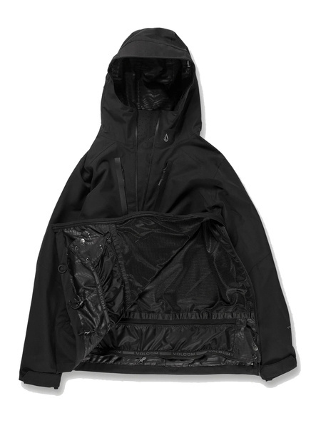 KURTKA SNOWBOARDOWA VOLCOM BRIGHTON PULLOVER Black 2023 | ODZIEŻ ...